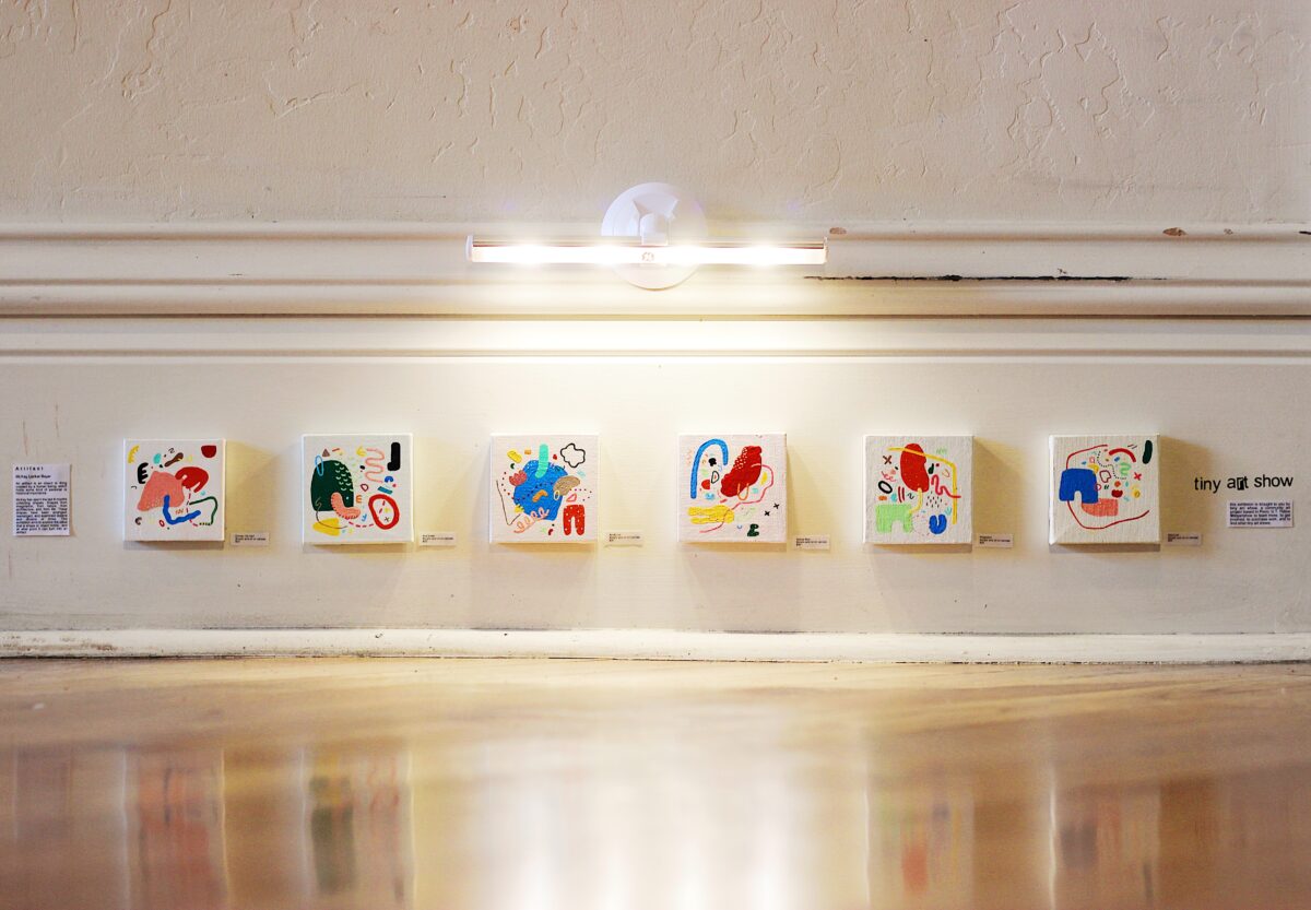 ‘Bite Sized’ Tiny Art Show makes home at Provo City Library | News ...